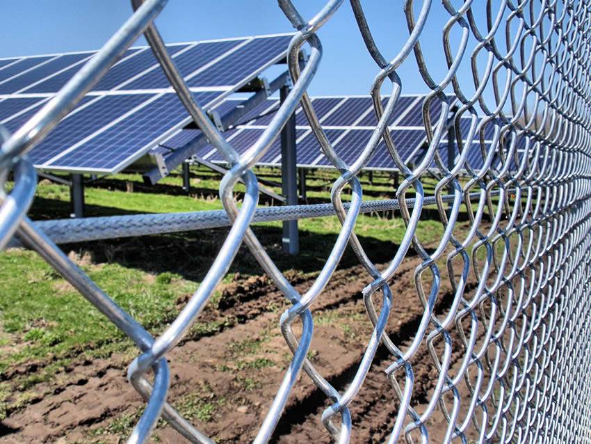 Electric Security Chain Link Fence for Suburb & Urban Substation Electric Security Chain Link Fence for Suburb & Urban Substation